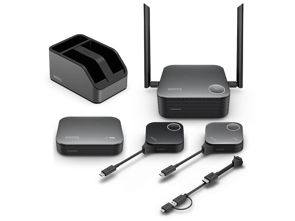 Køb BenQ InstaShow VS25 trådløs præsentationssystem HDMI Desktop hos ...