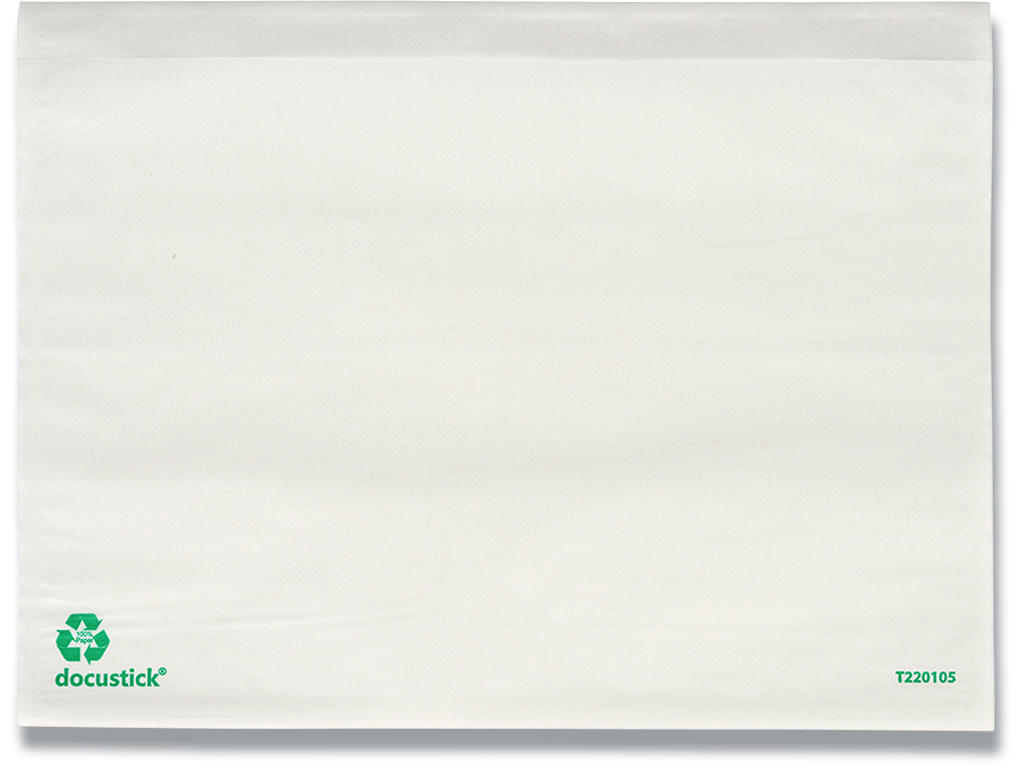 Køb Følgeseddellommer, Uden tryk, C5, 1000 lommer, BNT Docustick Green hos Kontor Syd