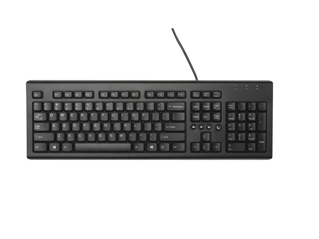 Køb HP Classic Wired Keyboard hos Kontor Syd